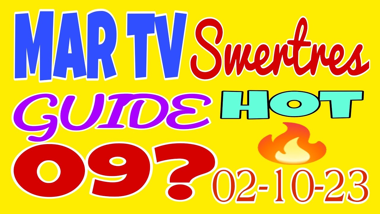 Best 3D Lotto guide | Swertres Hearing Today | February 10,2023 ...