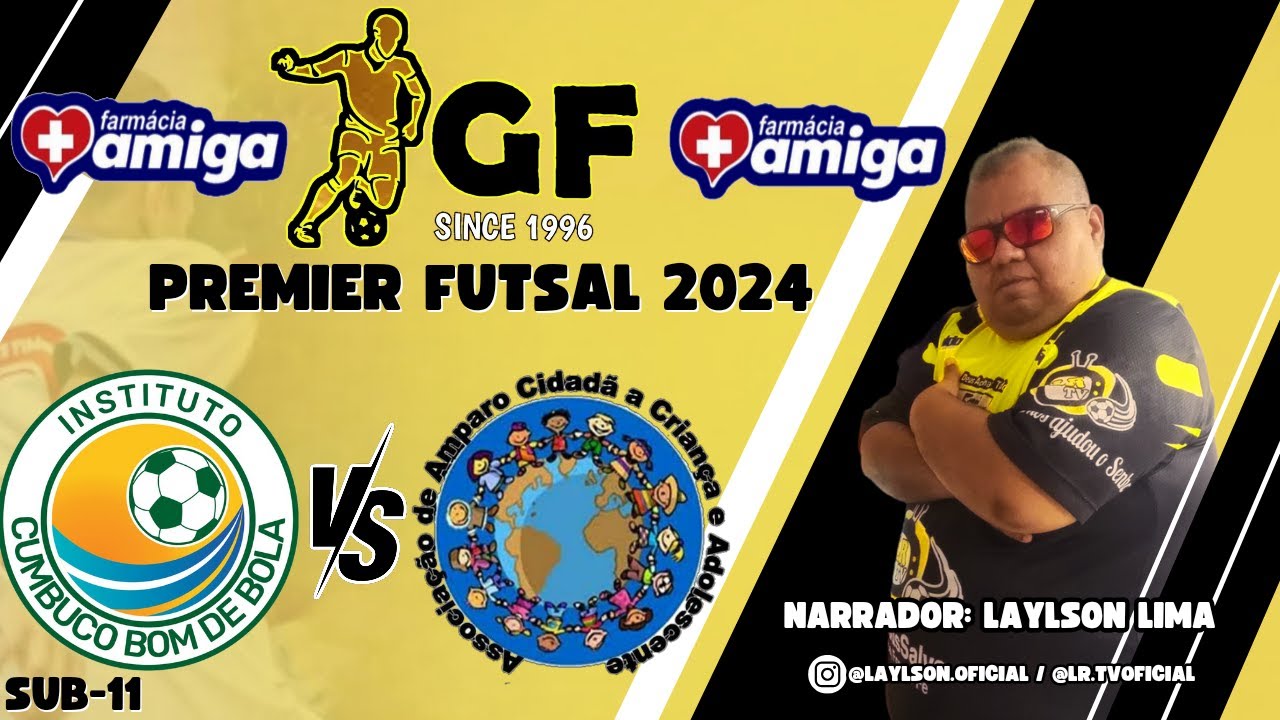 🏆PREMIER FUTSAL 2024: ICBB X ADCADE - (SUB-11) - YouTube