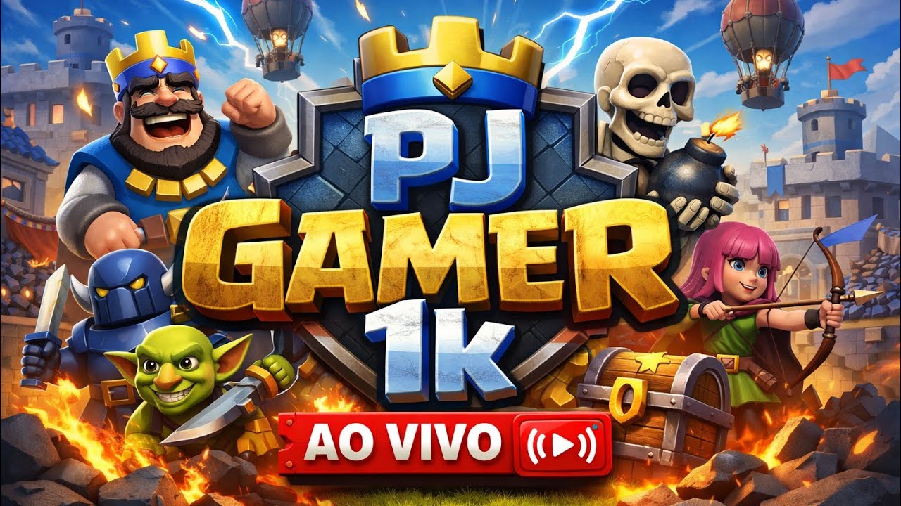 PJ GAMER 1k está ao vivo! - YouTube
