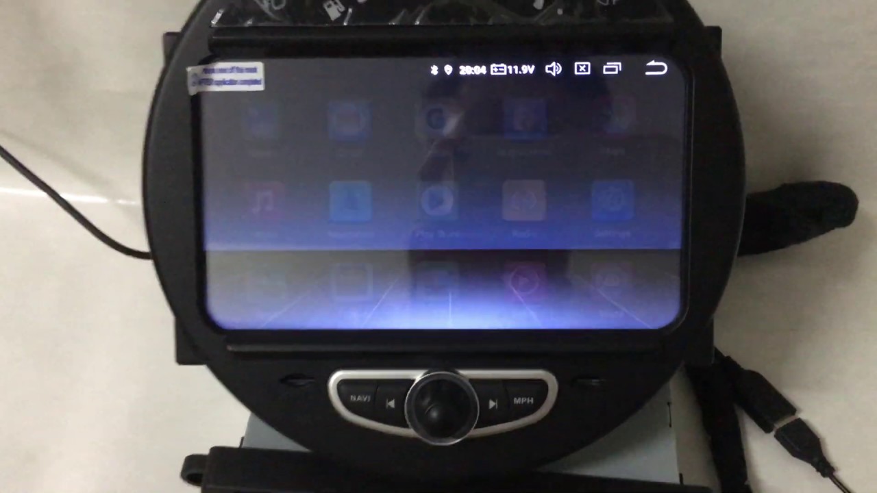 Android Car Stereo Radio Audio GPS Navigation Head Unit Sat Nav Mini ...