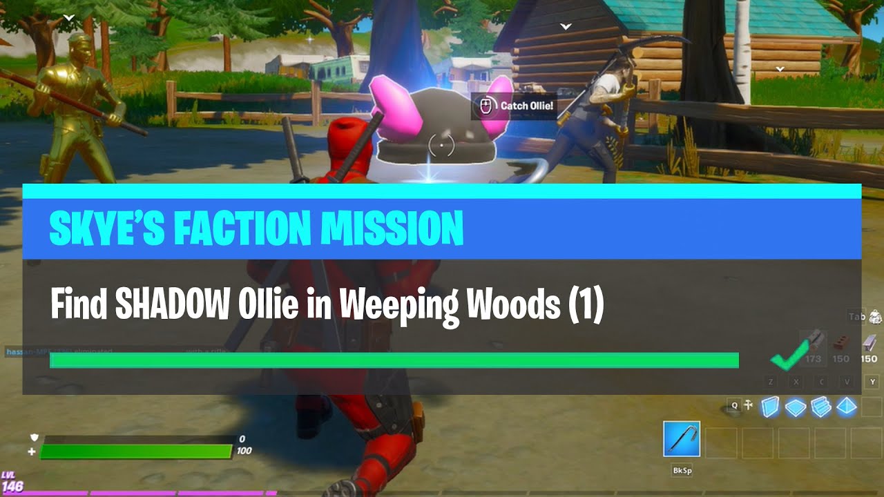 Find SHADOW Ollie in Weeping Woods - Skye Faction Mission Fortnite ...