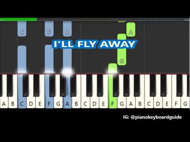 How To Play I'll Fly Away - Piano Tutorial - Hymn Acordes - Chordify