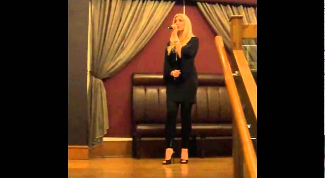 Solo singer Joanna Russell performing Adele's Someone Like You ...