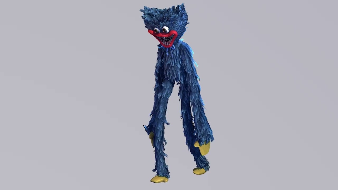 Huggy Wuggy Walk Cycle [IK test 2] - YouTube