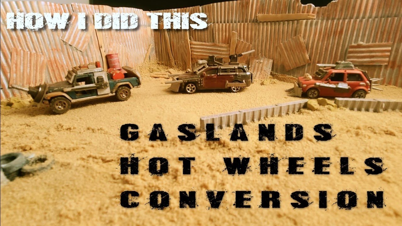 Gaslands Hot Wheels Conversion - YouTube