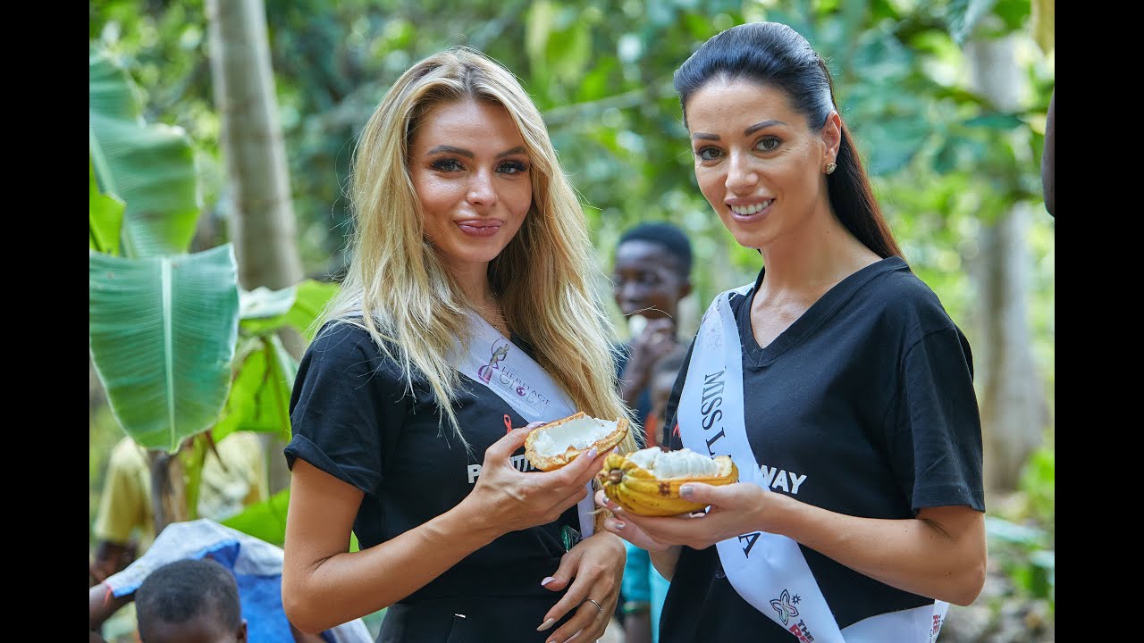 Heritage Week 2019 Ghana; Ohene Chocolate Farm Visit - YouTube