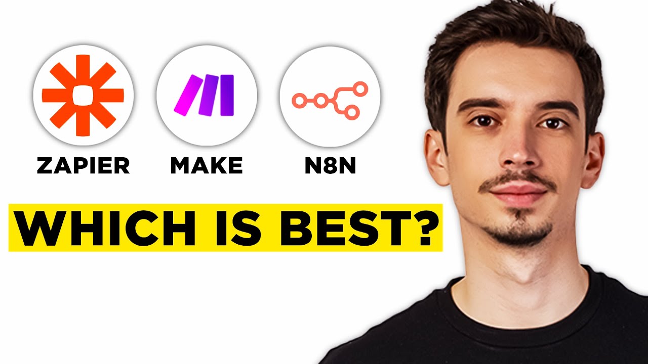 Zapier vs Make vs N8N (2025) - Which One Is The Best? - YouTube