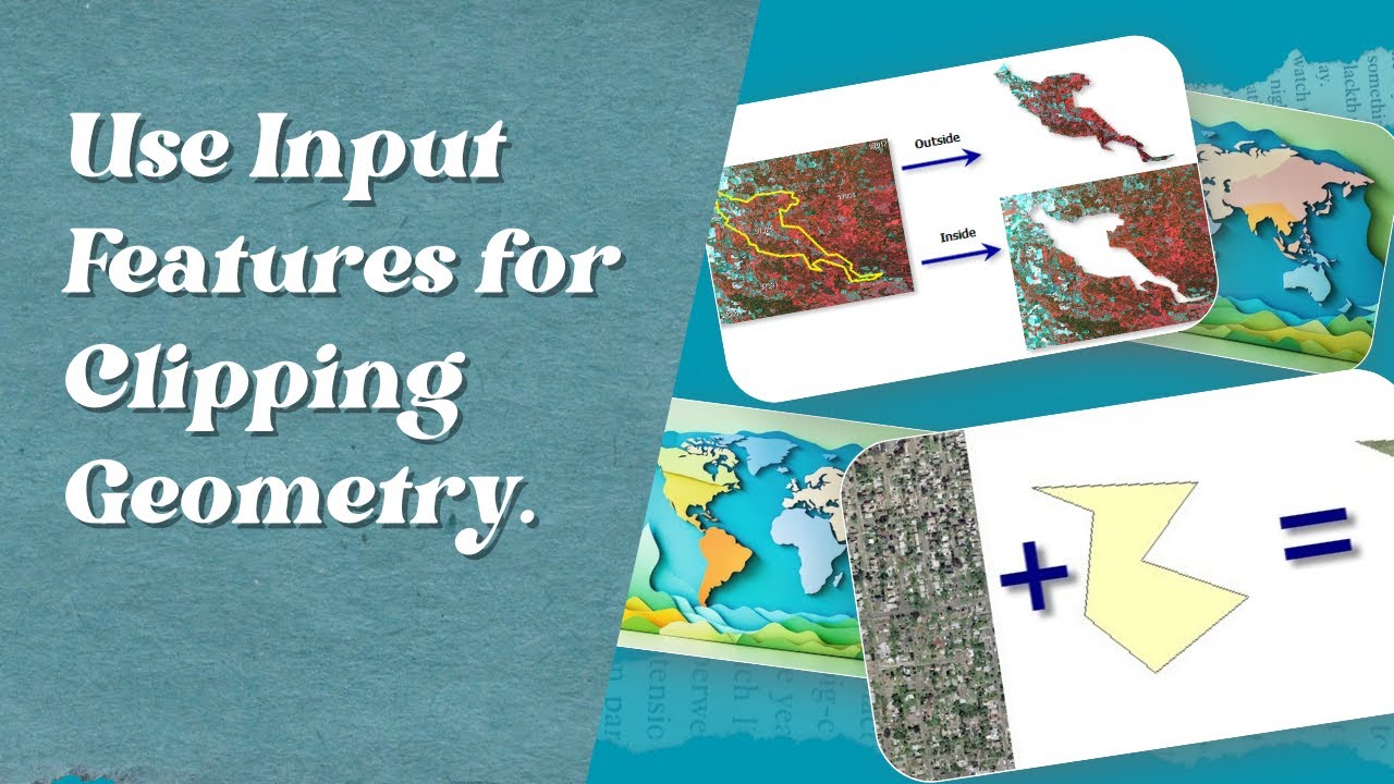 How to Clip Satellite Images in ArcMap | Step-by-Step Tutorial - YouTube