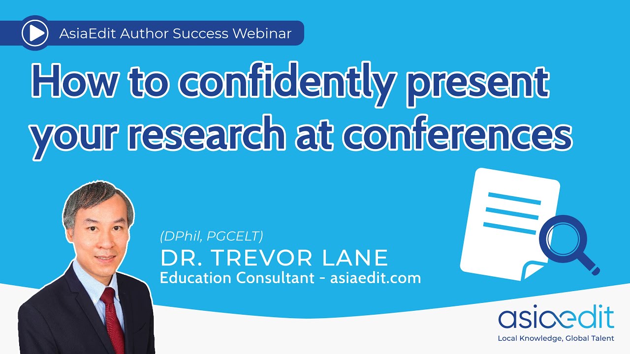 How to confidently present your research at conferences [in-person and ...