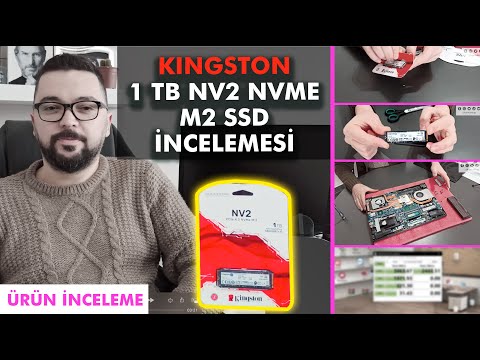 KINGSTON NV2 NVMe 1 TB M2 SSD İNCELEME | M2 SSD NASIL TAKILIR | NVMe NEDİR #ürüninceleme #reklam