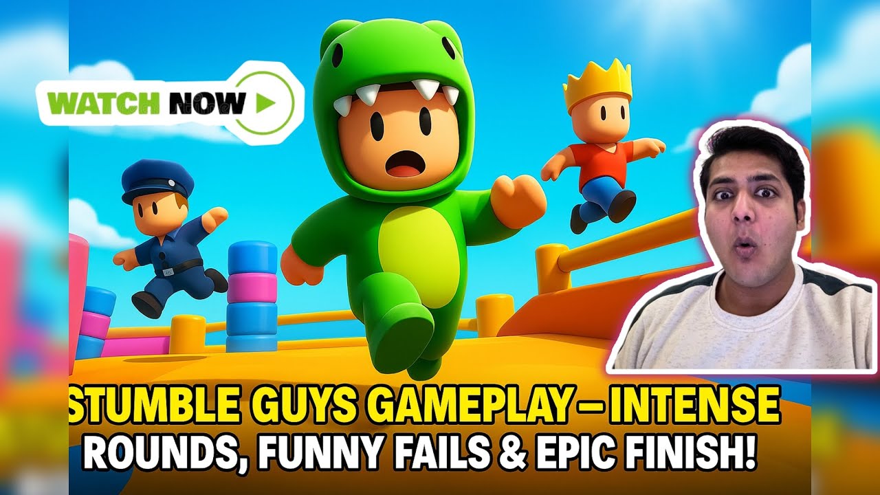 Stumble Guys Gameplay – Intense Rounds, Funny Fails & Epic Finish! # ...
