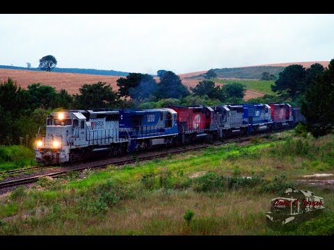 HD - 7 trens - Angelo Lopes - RUMO/ALL + Trem do exército - YouTube