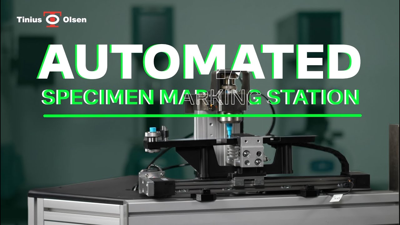 Automated Specimen Marking Station Overview | Tinius Olsen - YouTube