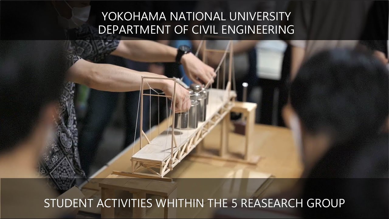 The student activities within the five Civil Engineering research ...