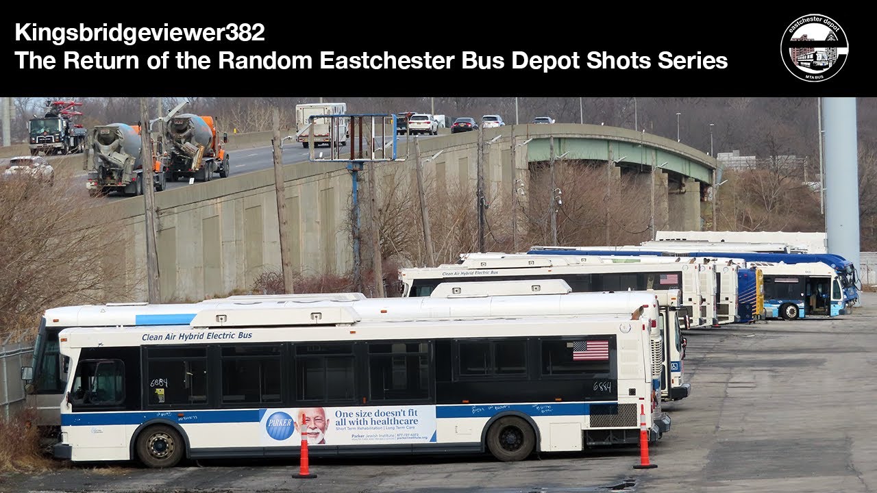 MTA Bus Company: My Random Eastchester Bus Depot Shots 5 (February 17th ...