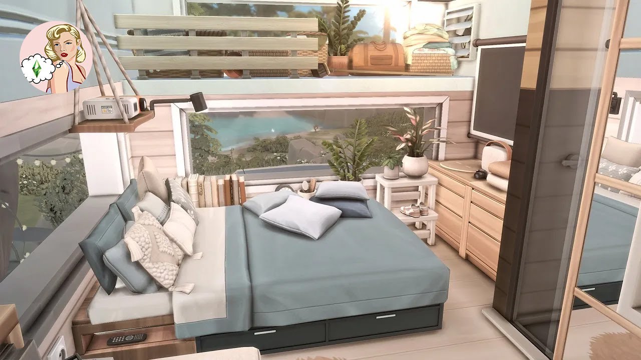 Super Realistic Camper | The Sims 4 Speed Build - YouTube