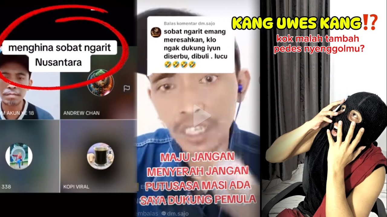 SOBAT NGARIT DI SENGGOL LAGI PADAHAL SUDAH KLARIFIKASI⁉️REACT MEME KOCAK - YouTube