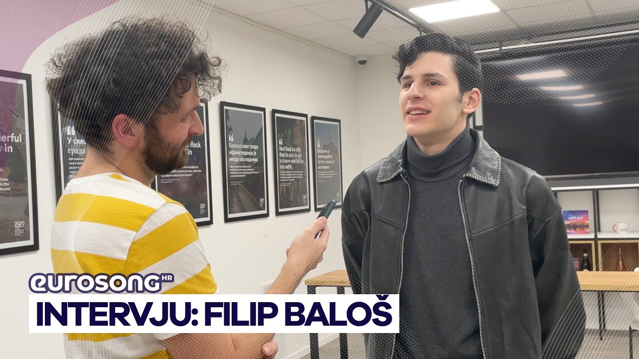 Filip Baloš: Nastup neće biti to što zamišljate | PZE 2024. - eurosong ...