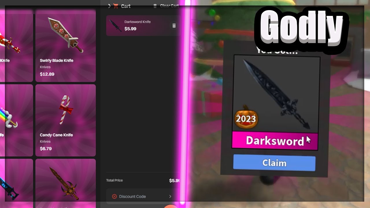 Buying MM2 Godly From BloxBoom - YouTube