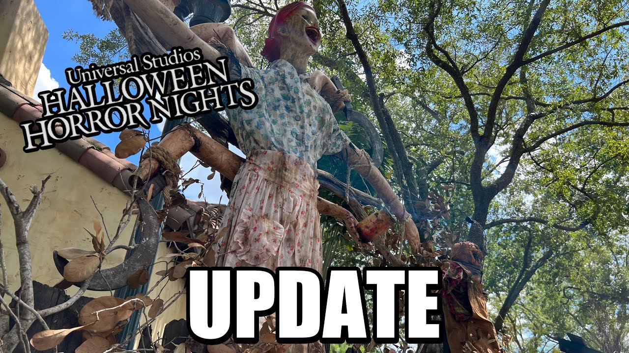 Final HHN 31 Scare Zone Update Before Universal Orlando Halloween ...