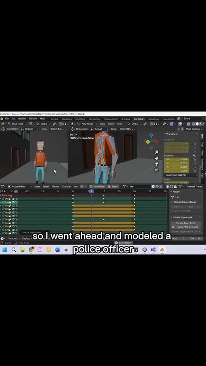 Adding a Police to my Mobile Game #indiegame #gamedev #mobilegame #freegame #devlog - YouTube