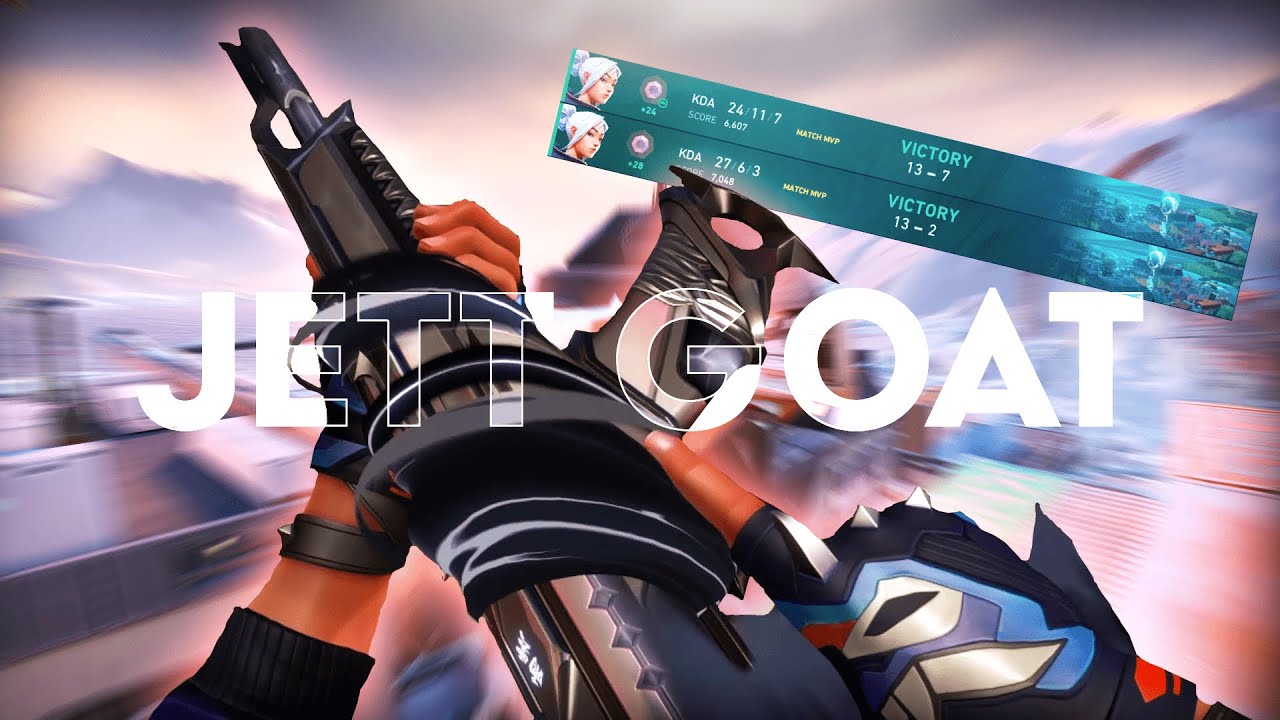 THE GOAT OF JETT IS HERE! 🐐 #valorant - YouTube