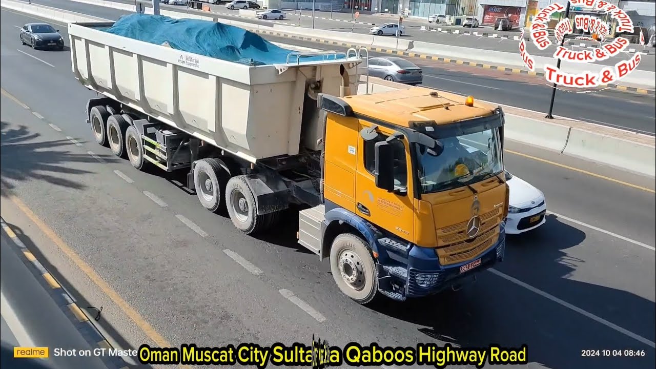 Oman Big Cargo Mercedes Dump Truck,🚛 Water Tanker, Oil Tanker🚛 And Big ...