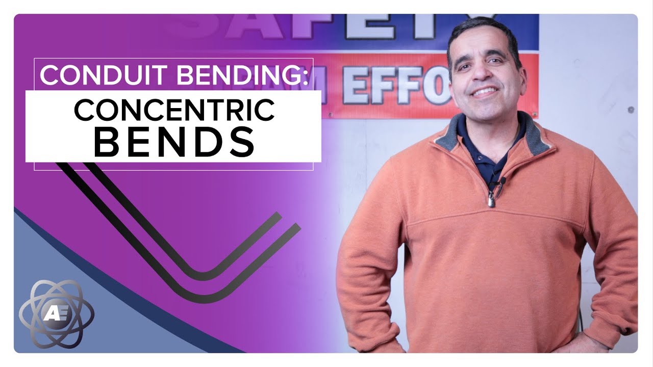 Conduit Bending: Concentric Bends - YouTube