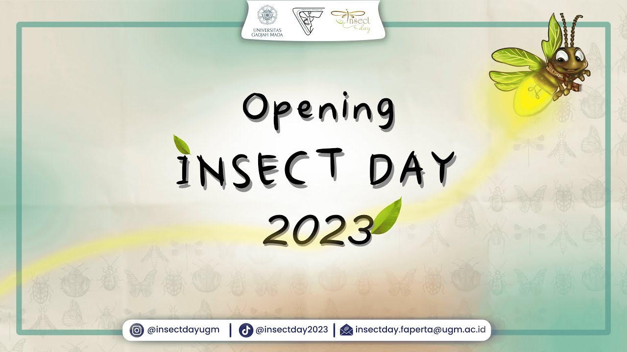 Opening Ceremony Insect Day 2023 - YouTube