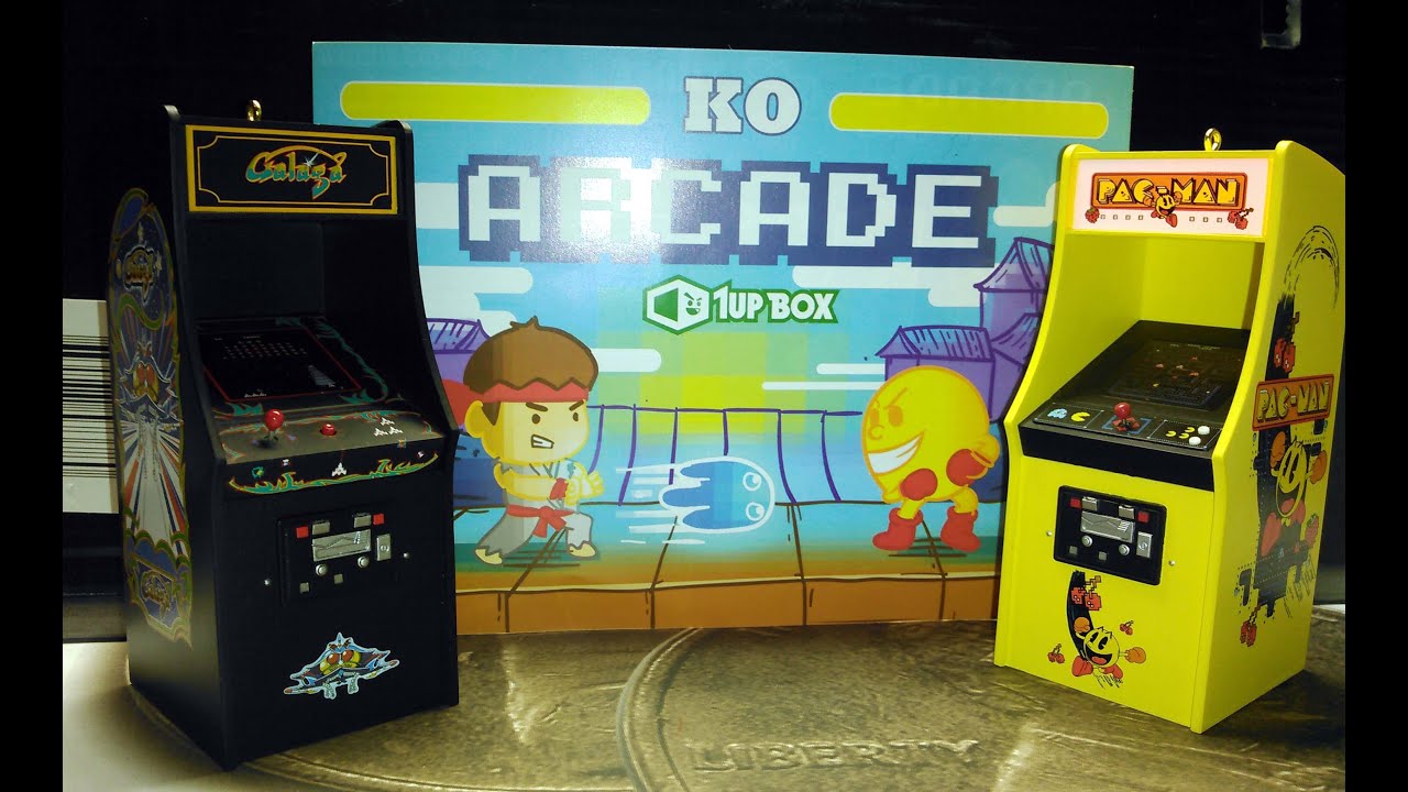 1UP BOX Arcade unboxing June 2015 - YouTube