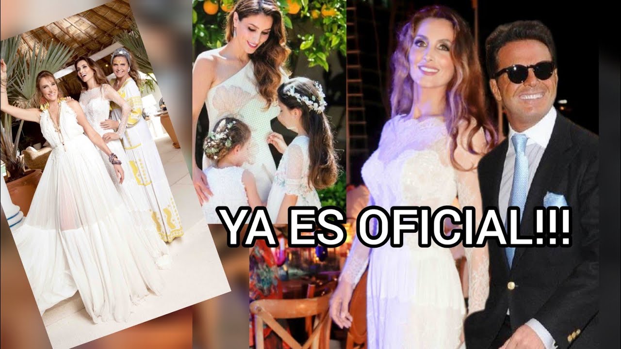 YA ES OFICIAL LA BODA DE LUIS MIGUEL CON PALOMA CUEVAS!! - YouTube