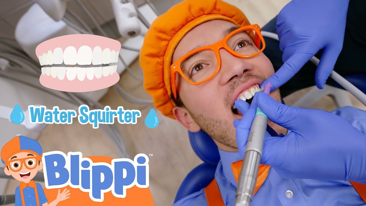 Blippi’s Dental Adventure: A Fun Check-Up with Dr. Ray | Kids Cartoons ...