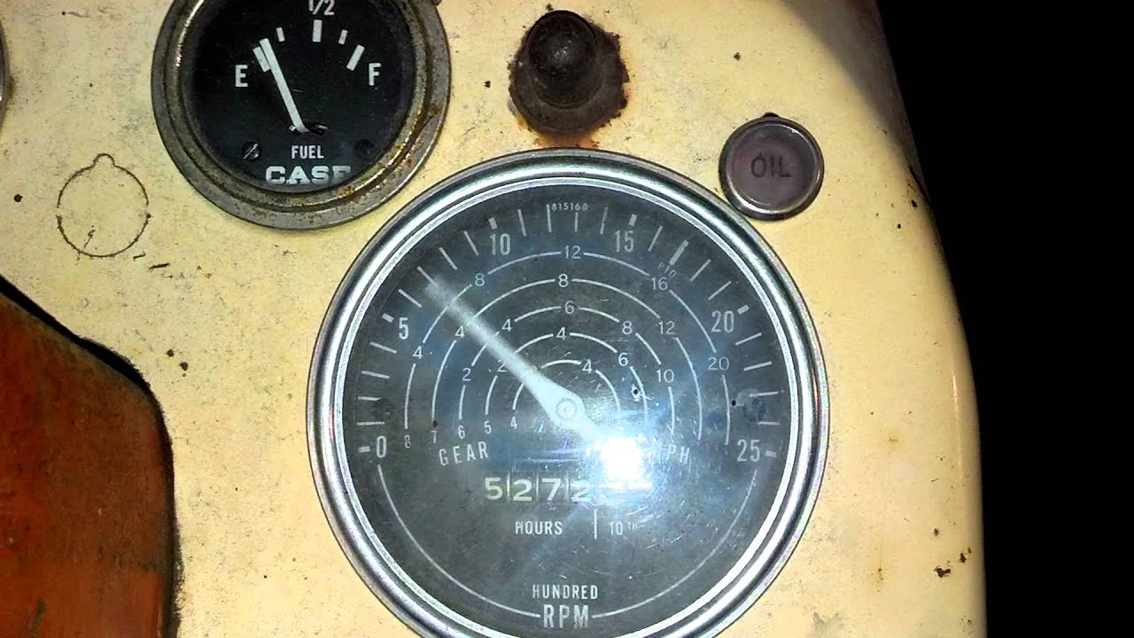 Case 730 diesel start up - YouTube