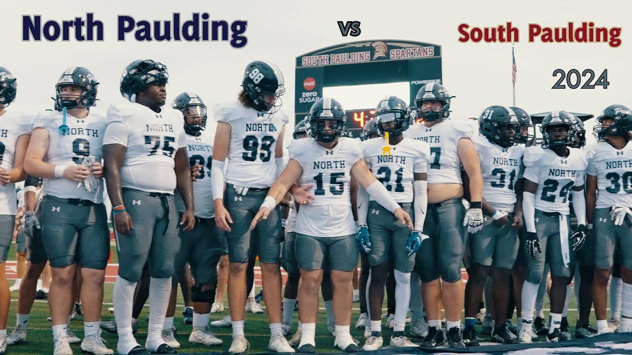 Will the south rise again? North Paulding football travels to South Paulding. - YouTube