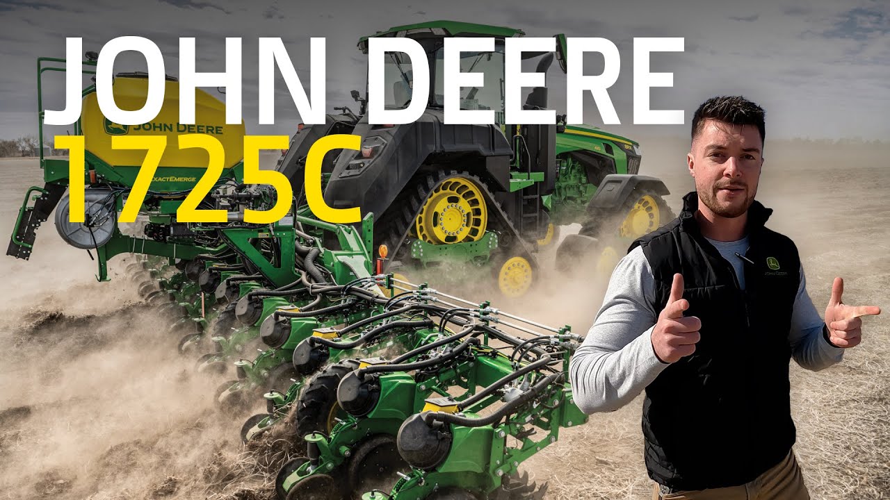 John Deere 1725C Integral Stack Fold Planter Walkaround - YouTube