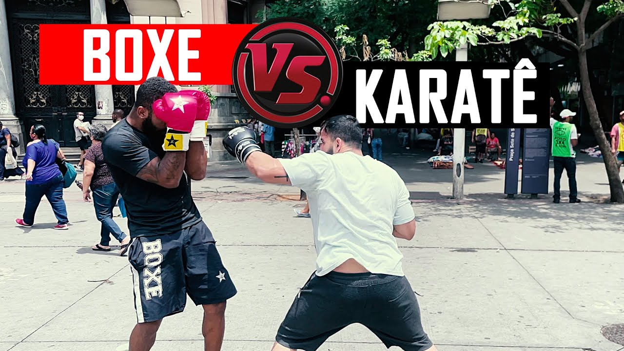 STREET BOXING - BOXING FIGHTER VS KARATE FIGHTER (STREETFIGHT)STREET ...
