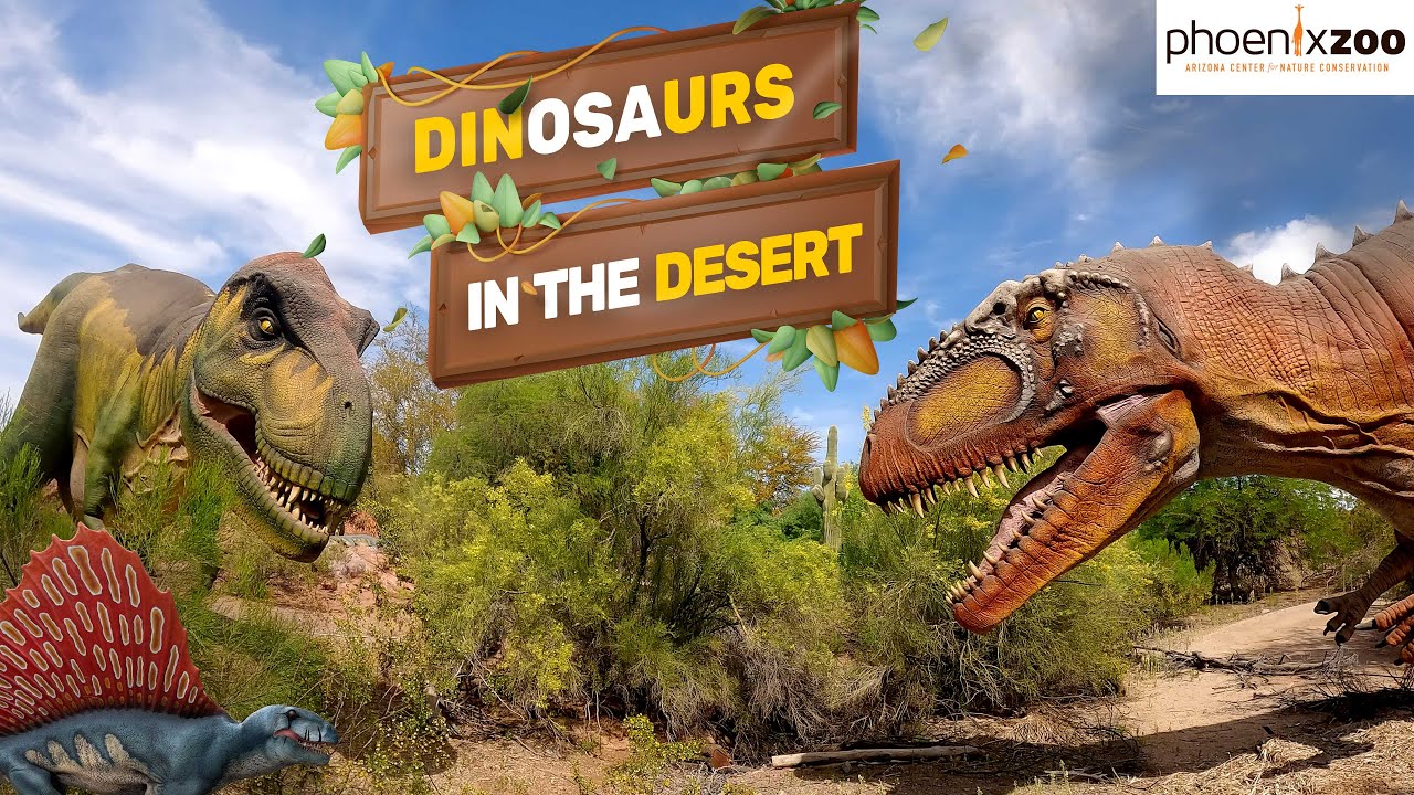 Dinosaurs alive at Phoenix zoo | SHOCKING 😲 - YouTube