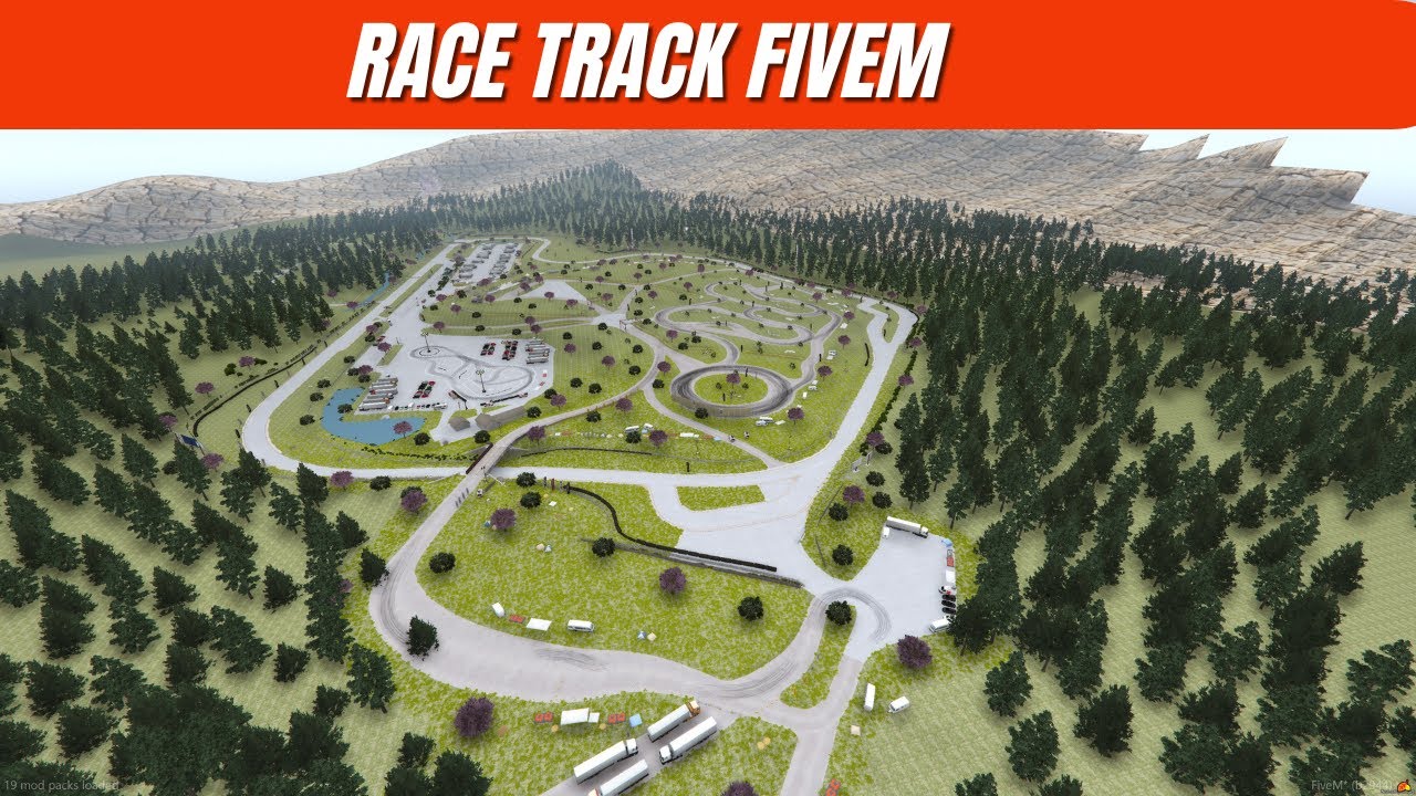 Race track fivem Interior & map for FIVEM MLO | GTA V - YouTube