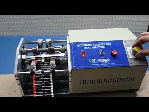 Automatic Resistor cut Bend machine || Process Technologies - YouTube