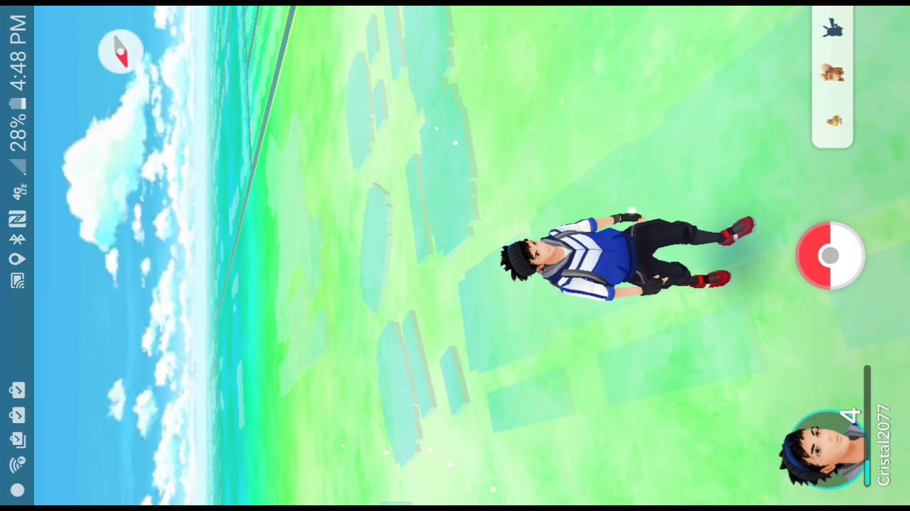 Playing Pokemon go - YouTube