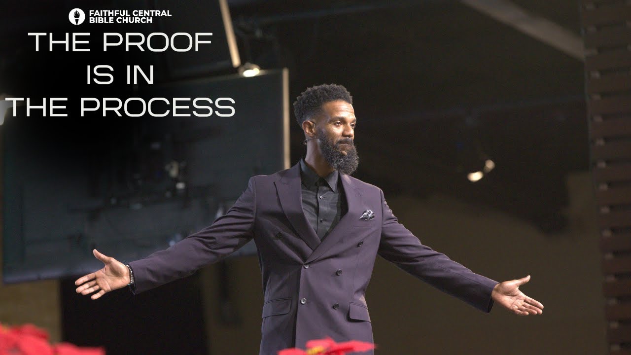The Proof is in the Process x Pastor J. Patrick Wise - YouTube