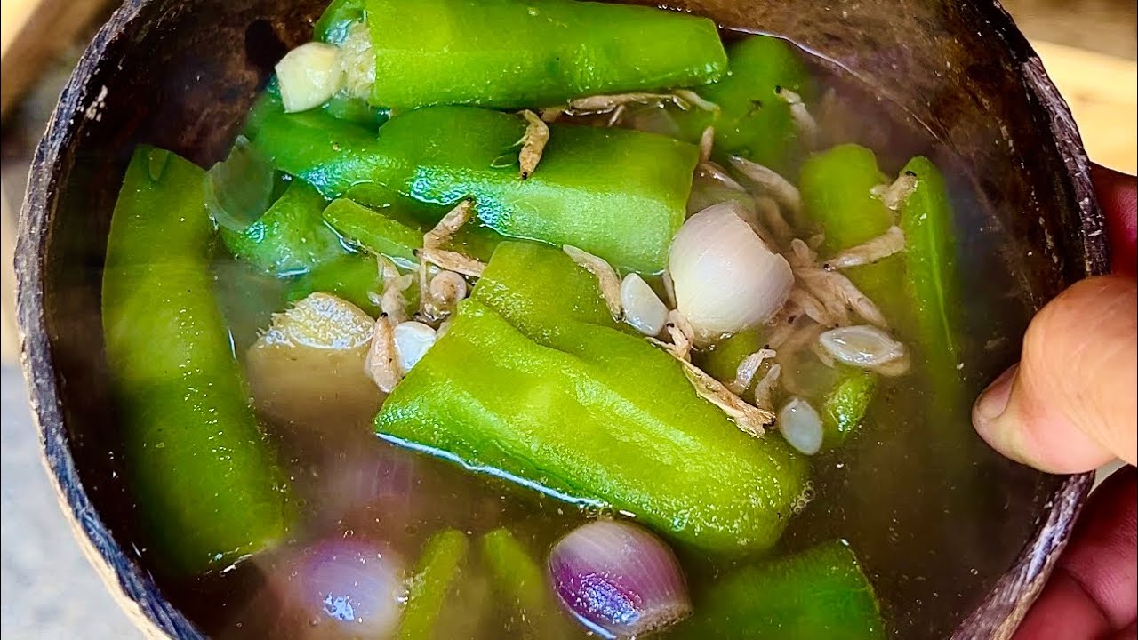 Patola silk squash inabraw ilocano dish for lunch how to cook patola na ...