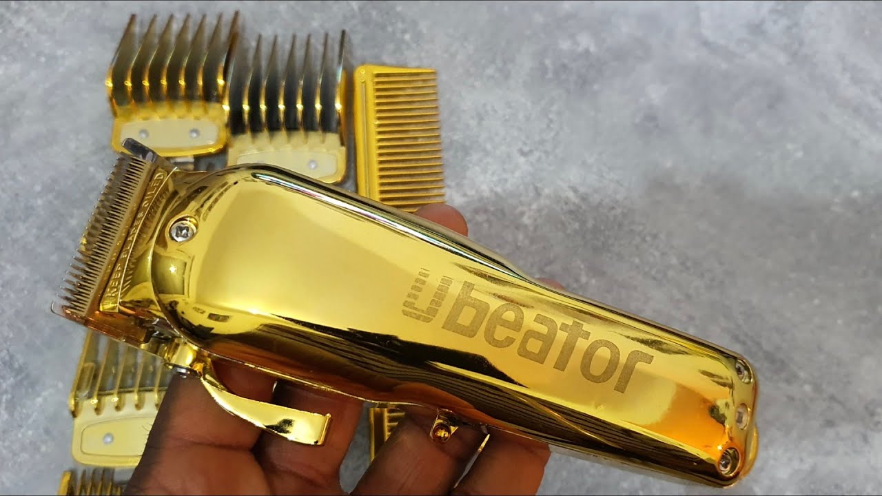 Ubeator Gold Unboxing 🔥 Most Beautiful Clipper I've ever seen 💯🔥 - YouTube