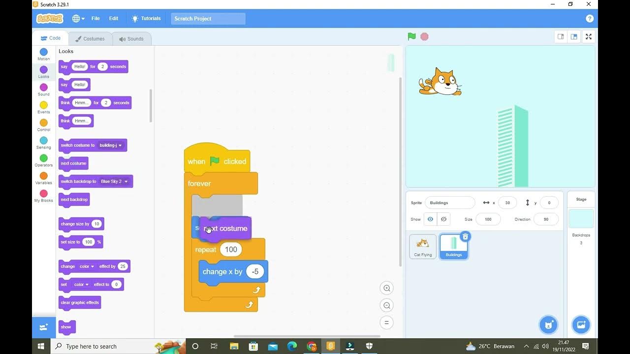 Tutorial Scratch Sederhana Pemula Youtube