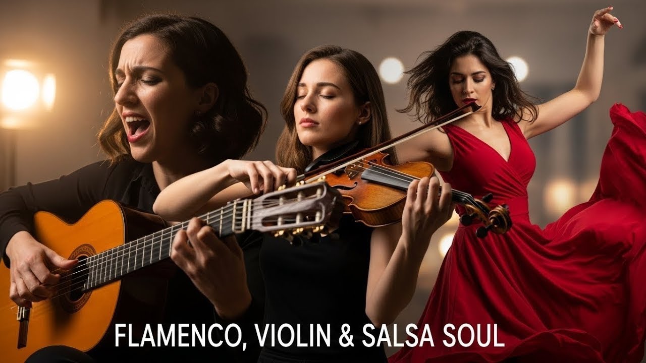 Salsa Flamenco Fusion – Fiery Violin Instrumental Music - YouTube