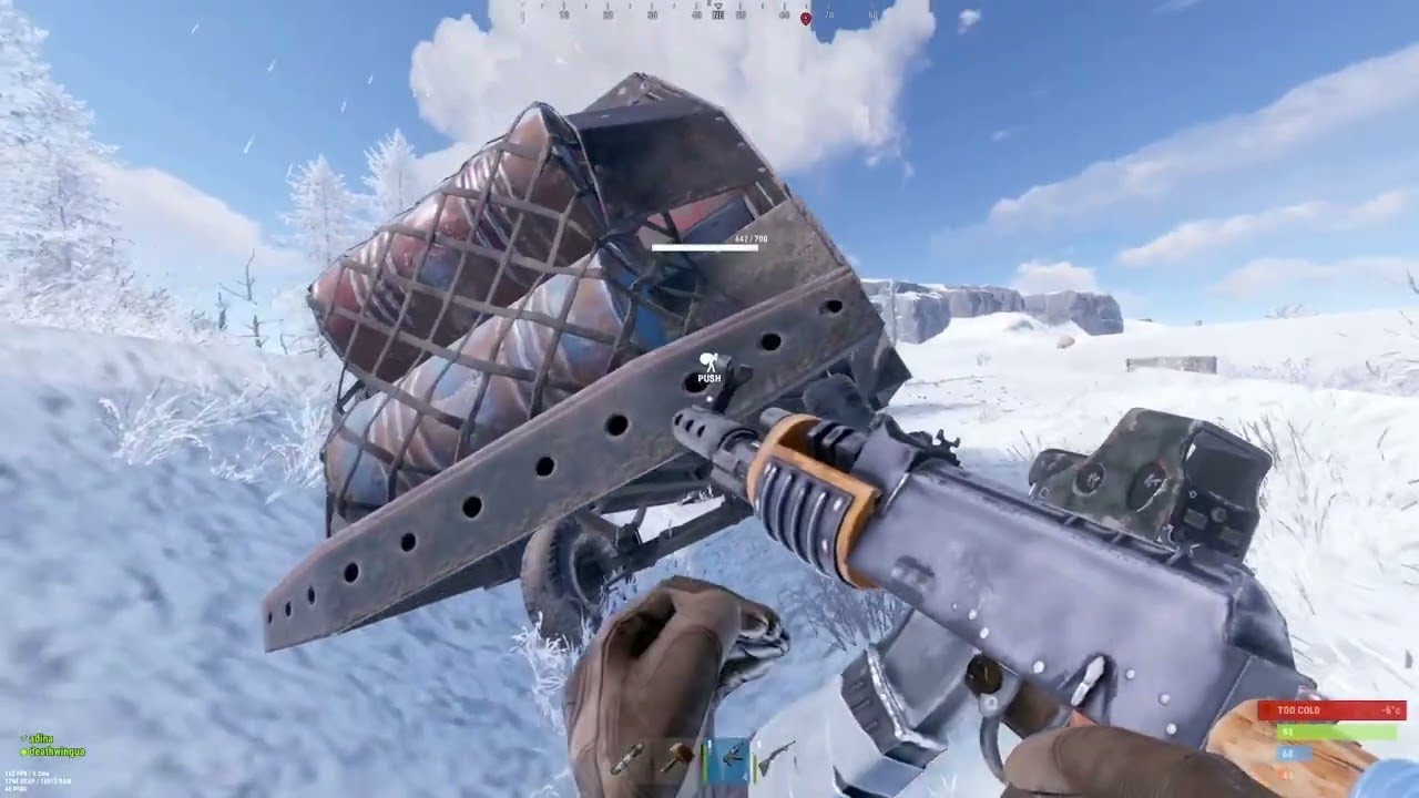 Rust Duo Trausi Deathwingua Raiding Their Storage Vehicle Under Cover ...