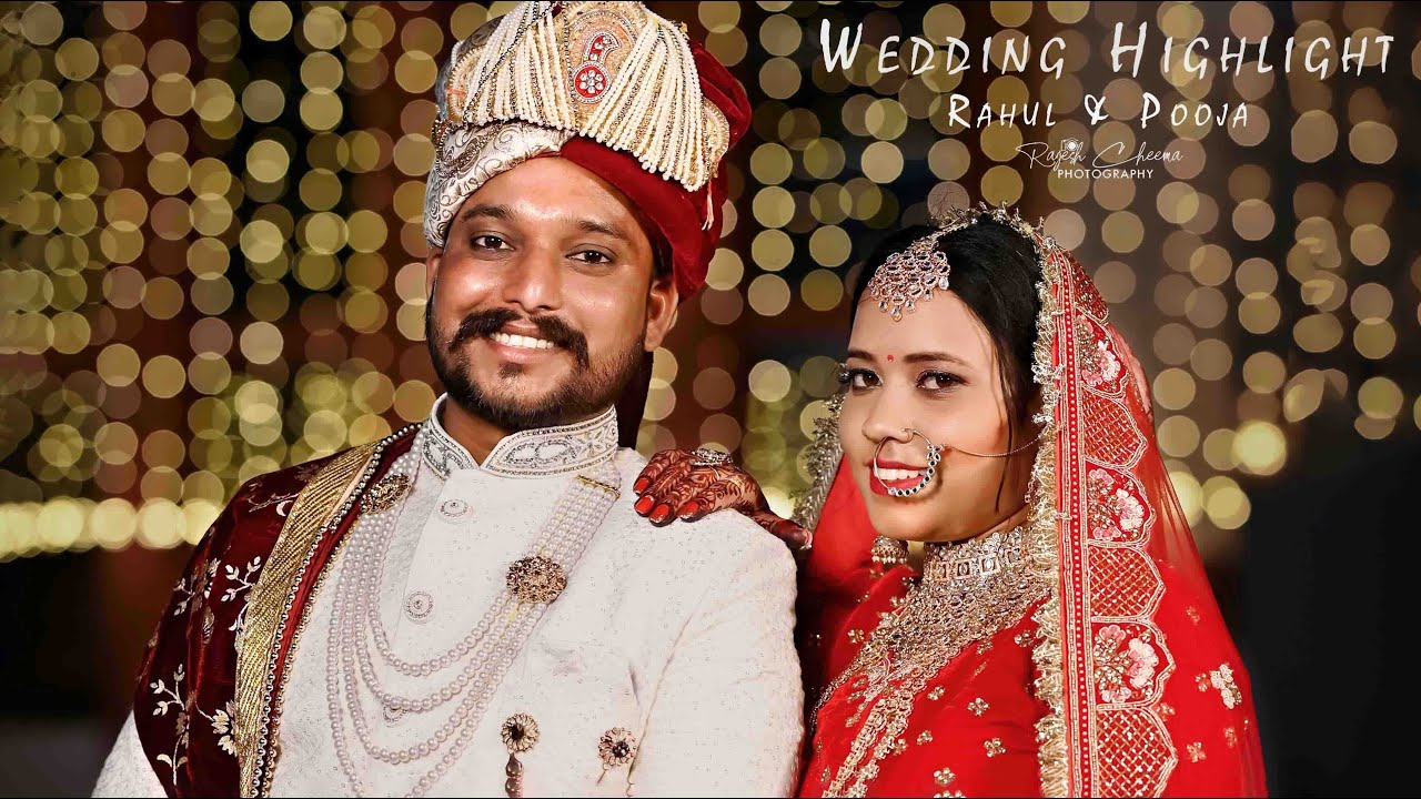Rahul & Pooja || Best Wedding Highlight 2023 || Rajesh Cheema ...