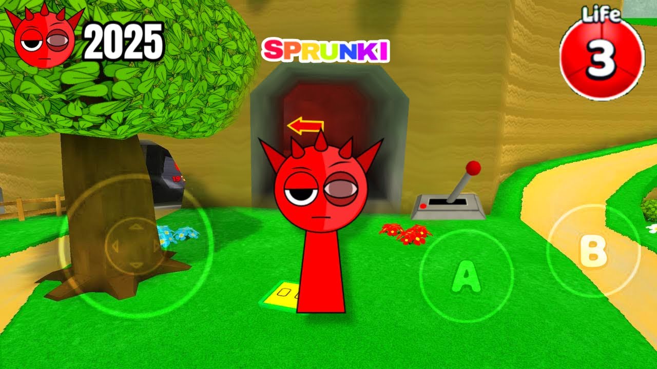 Red Sprunki Bear - Super Bear Adventure Gameplay Walkthrough - YouTube