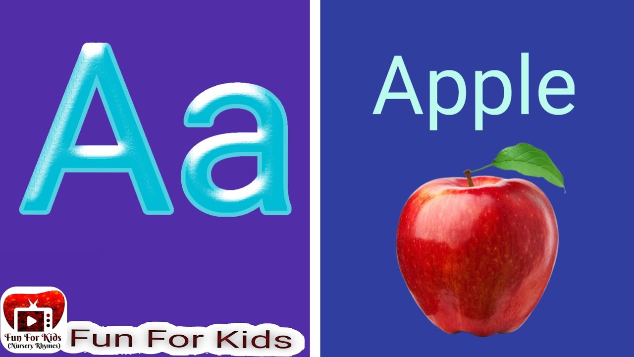 Phonics Song | A For Apple Alphabet | Nursery Rhymes For Kids & Kids ...