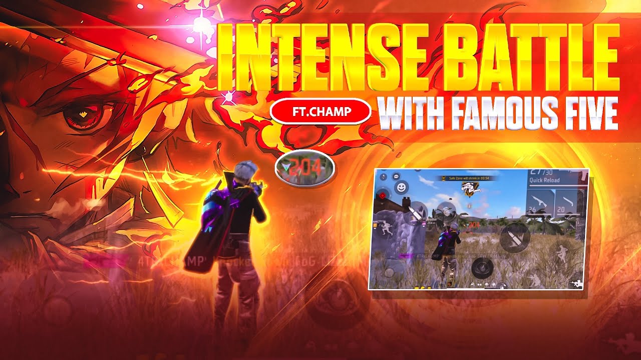 INTENSE BATTLE🔥 | TOURNAMENT HIGHLIGHTS🏆 | FREE FIRE INDIA 🇮🇳 | CHAMP ...